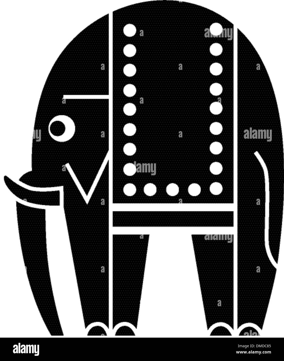 Elephant circle hi-res stock photography and images - Alamy