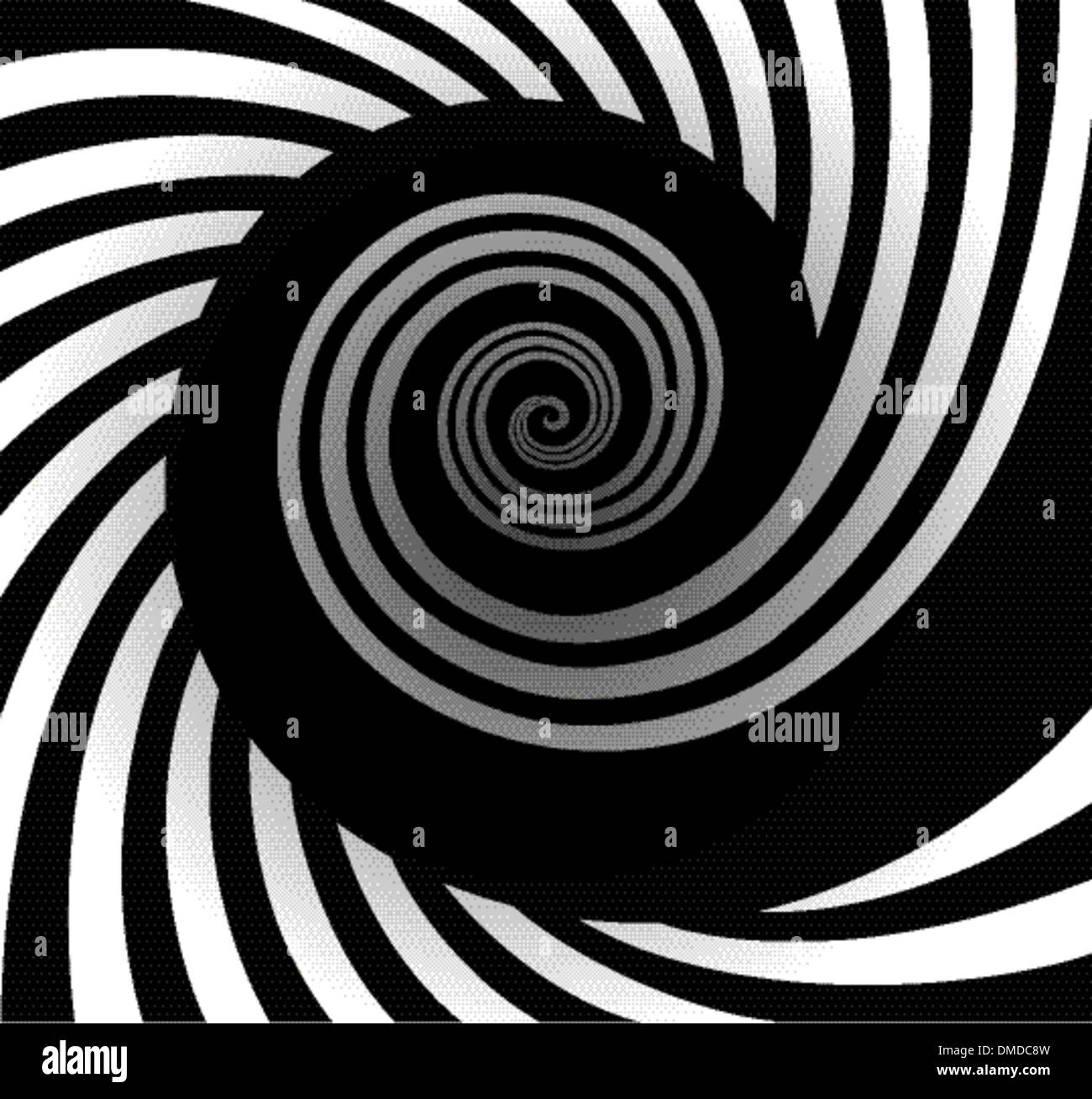 Abstract psychedelic spiral shape Stock Vector Images - Alamy