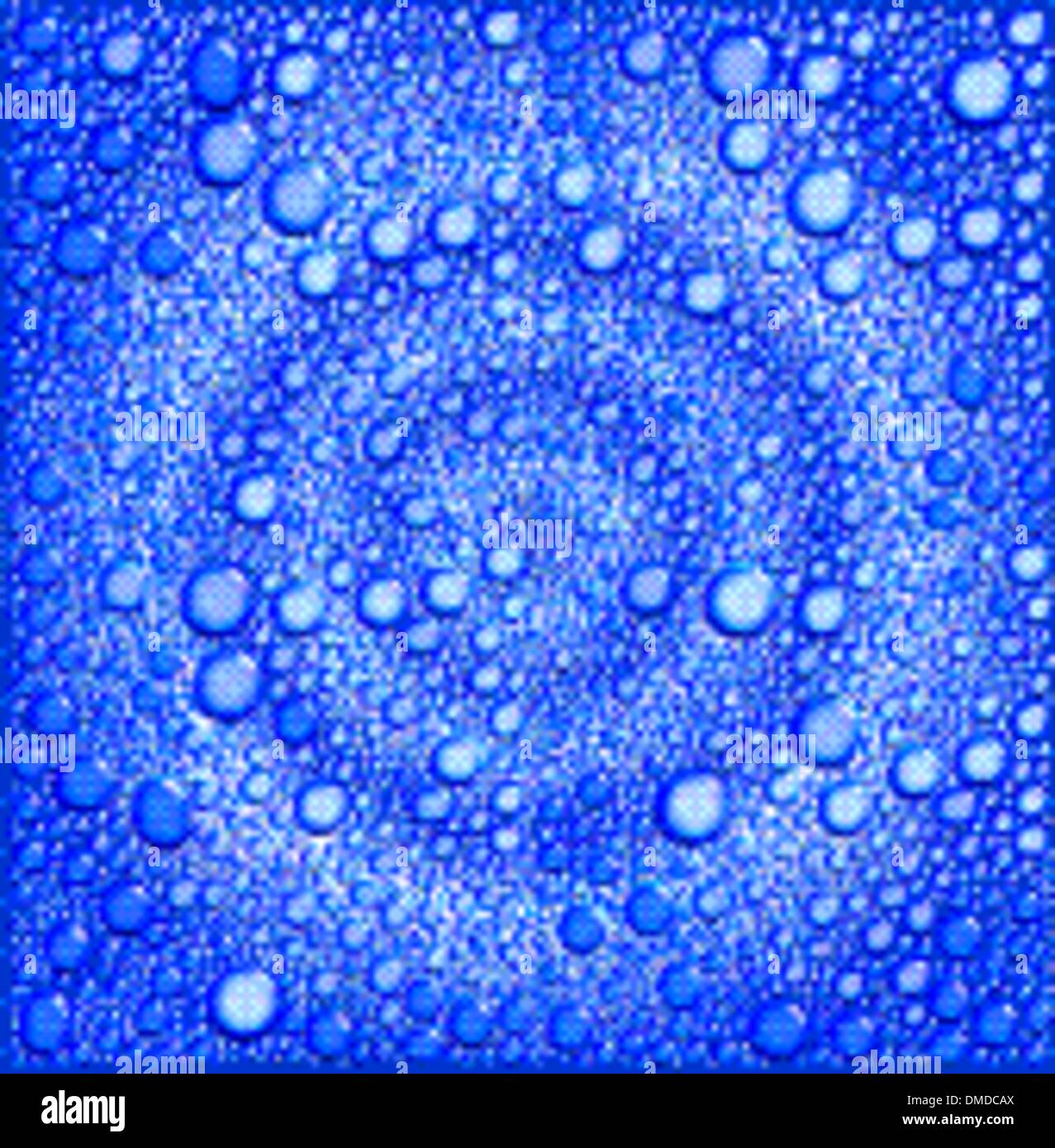 Shower falling drops water Stock Vector Images - Alamy