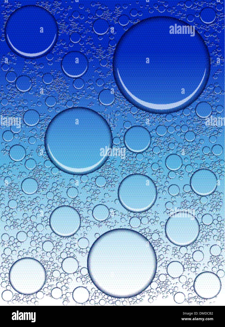 Close up water falling Stock Vector Images - Alamy