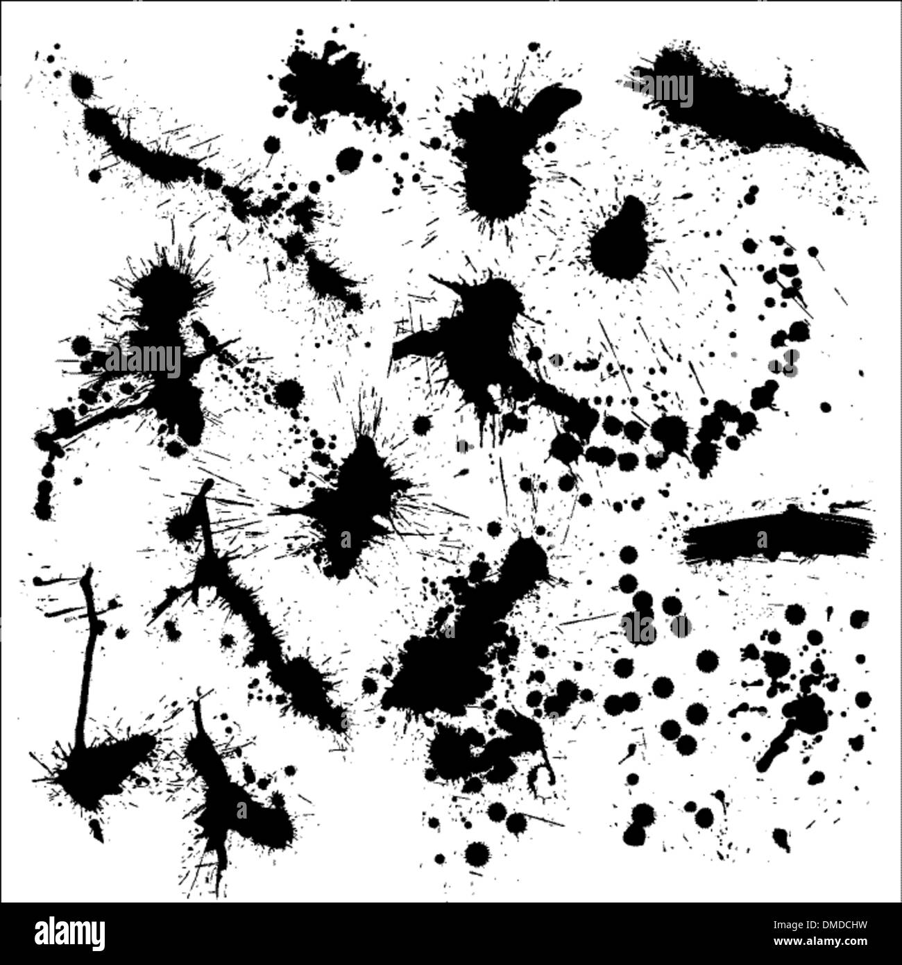 Ink spray Stock Vector Images - Alamy