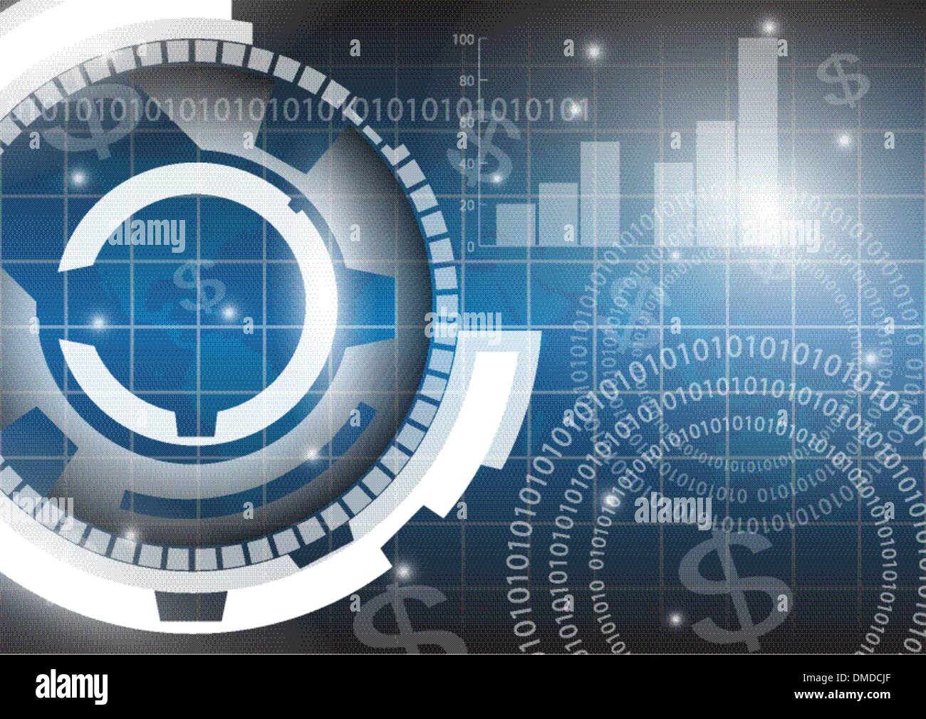 Abstract technology vector background Stock Vector Image & Art - Alamy