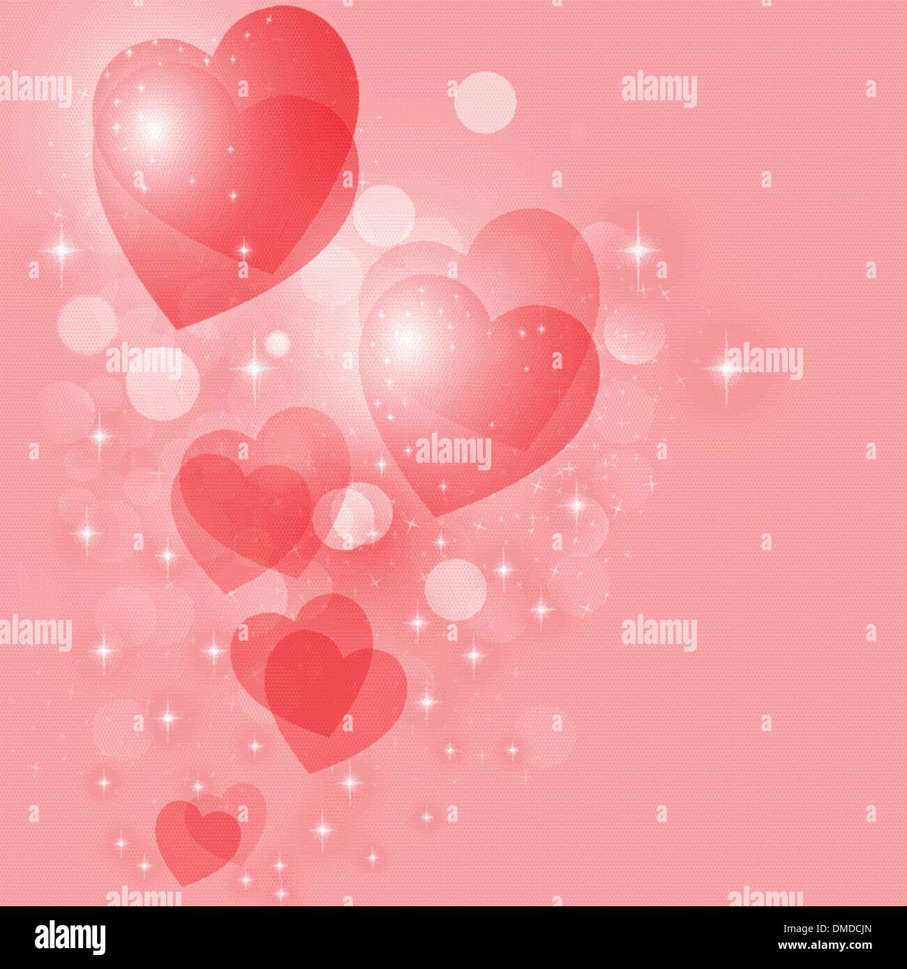 Heart vector background Stock Vector Image & Art - Alamy