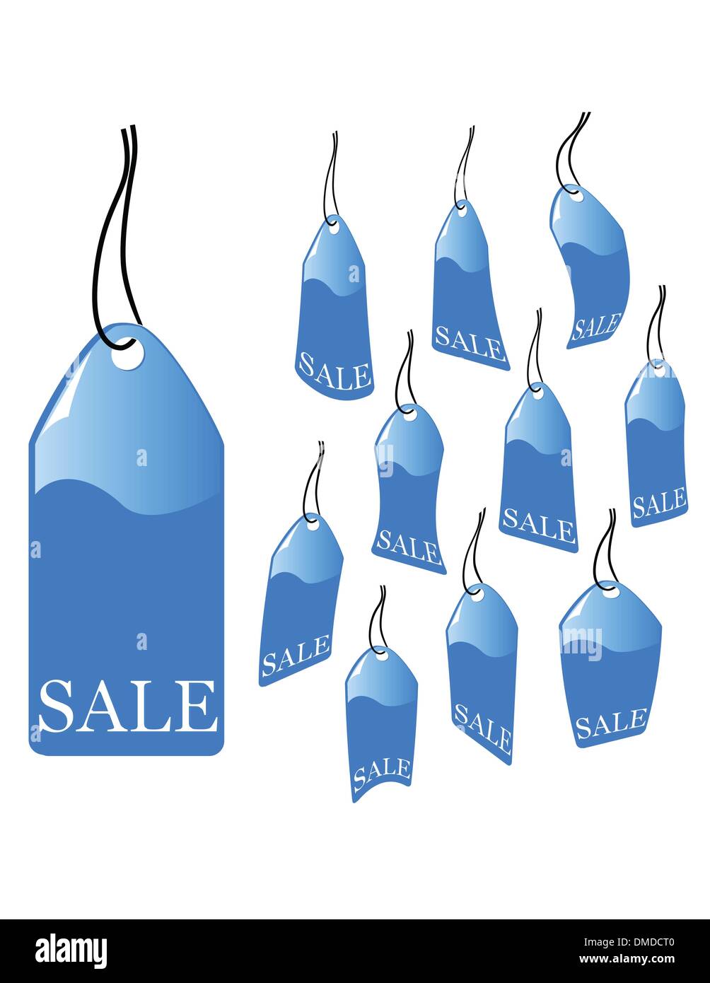 the vector blue sales label Stock Vector Image & Art - Alamy
