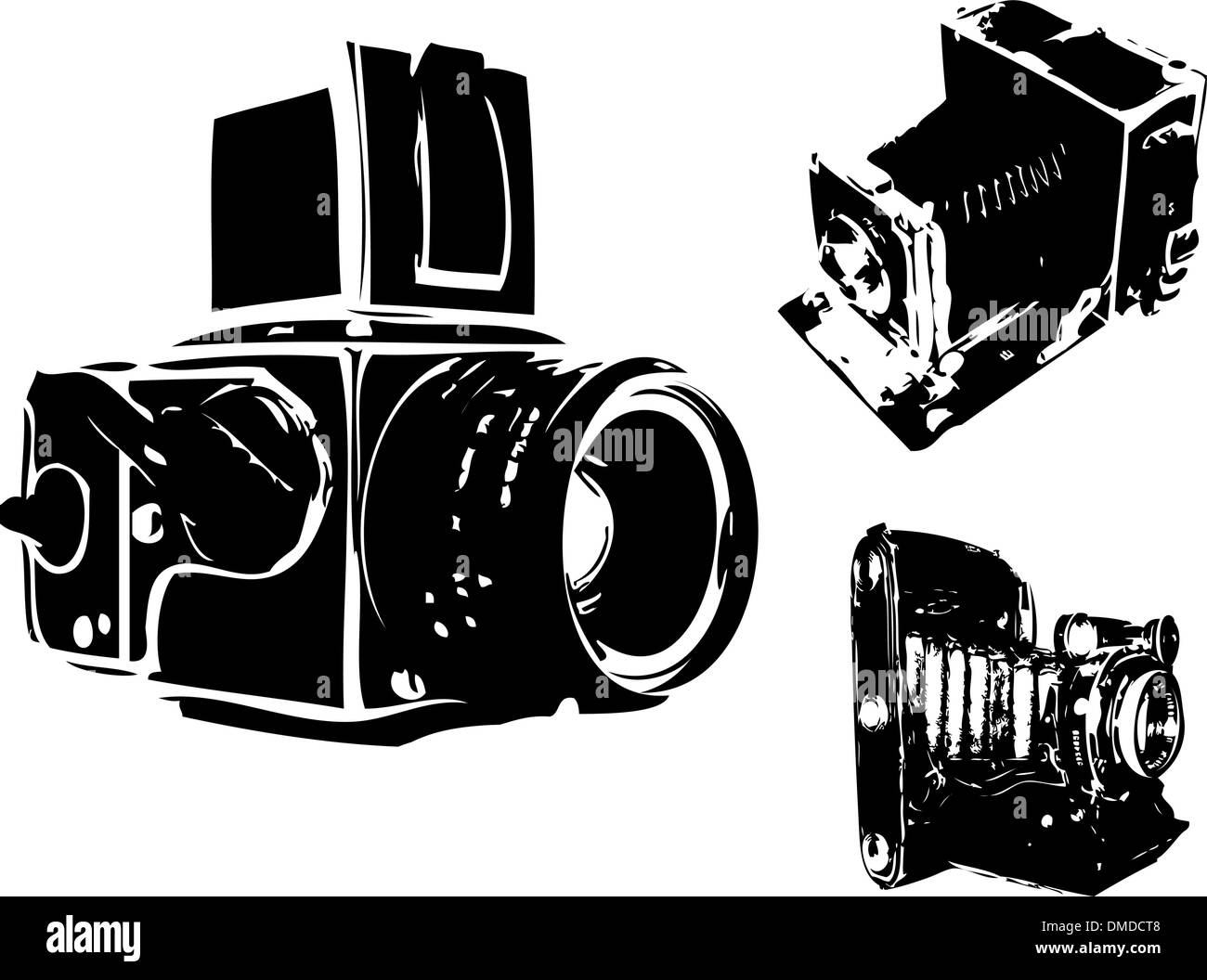 the vector camera set Stock Vector Image & Art - Alamy