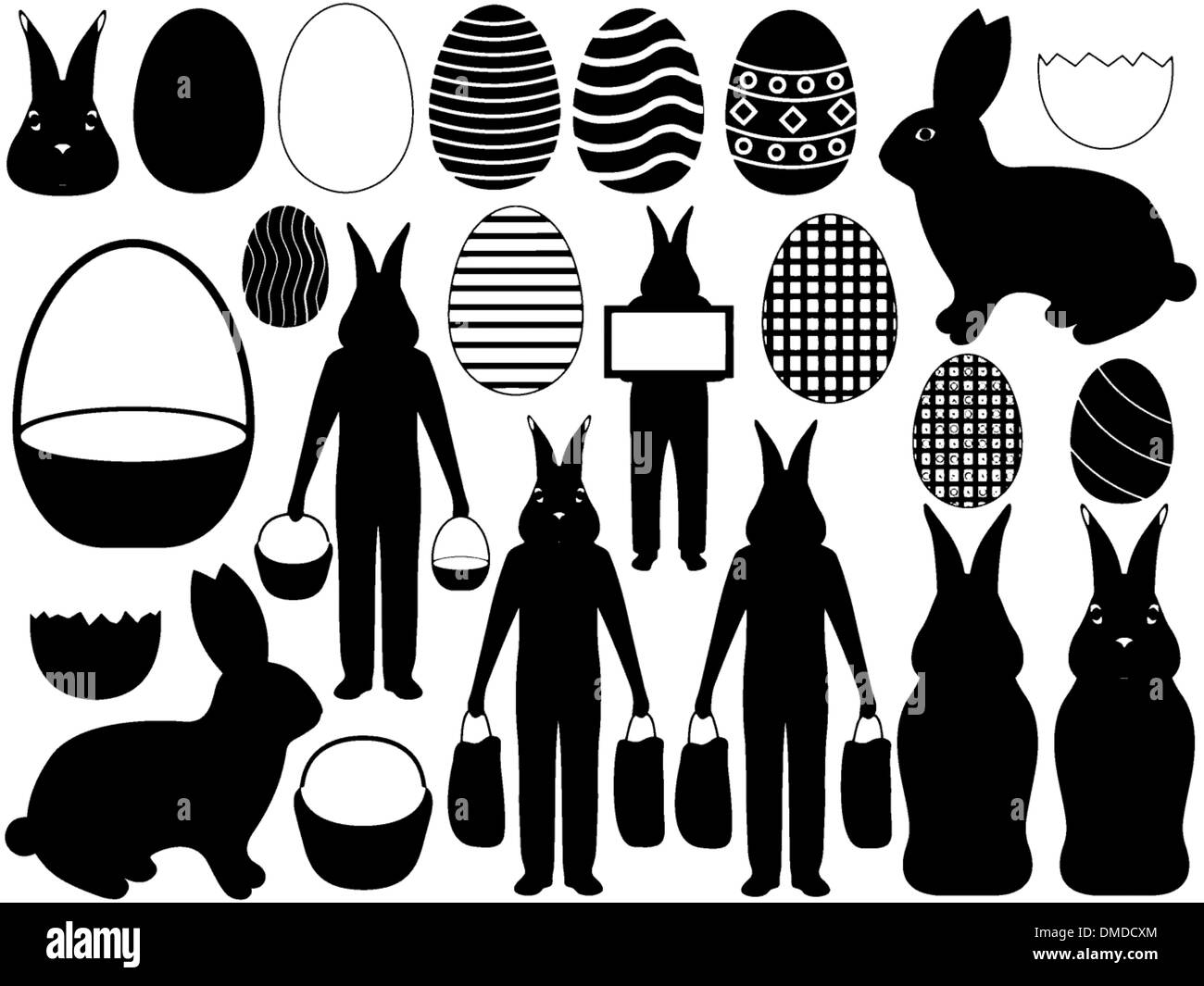 Easter egg man Stock Vector Images - Alamy
