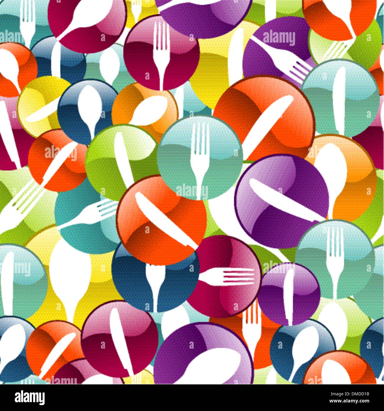 Restaurant Icon pattern background Stock Vector Image & Art - Alamy