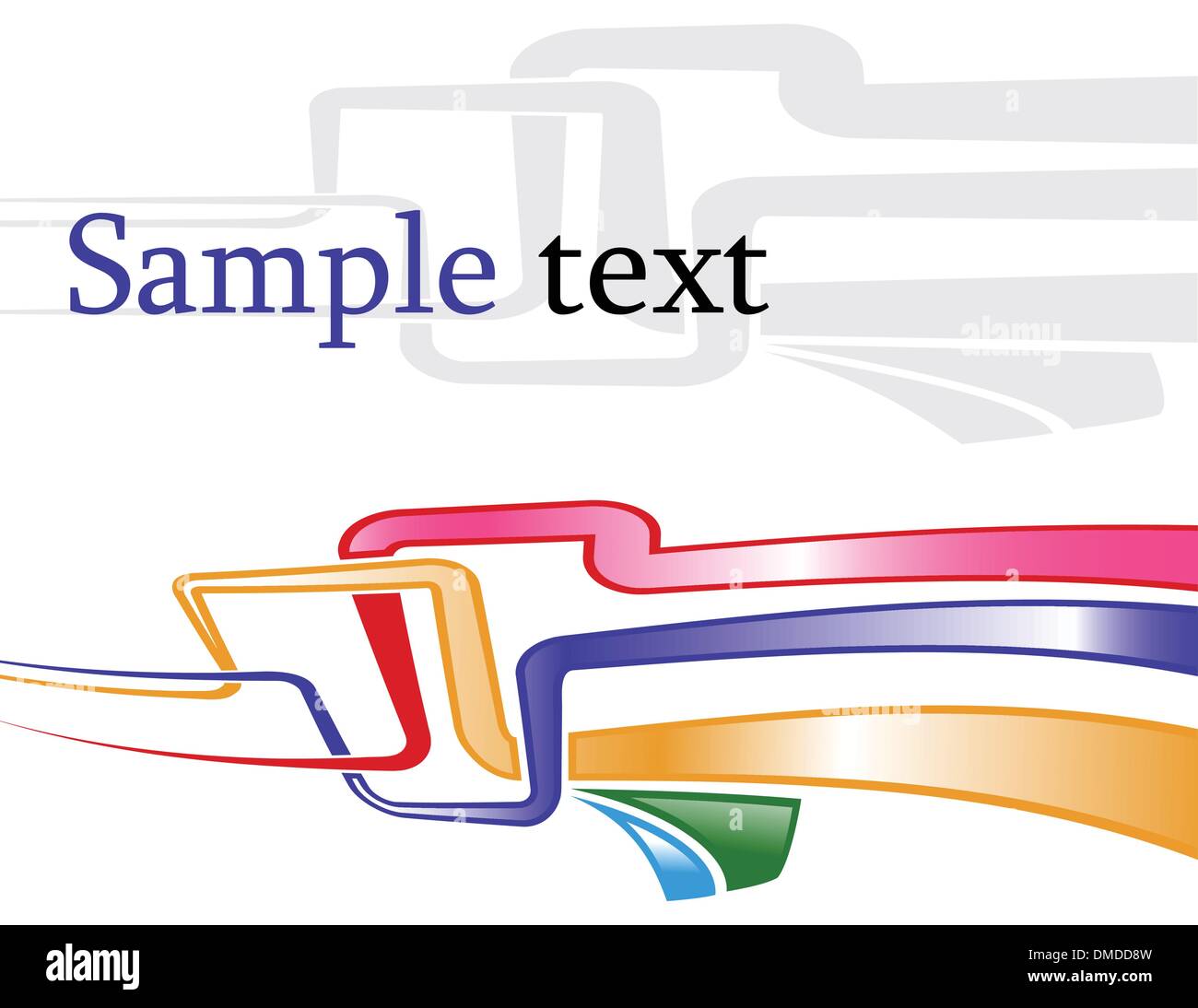 Green color line background vector Cut Out Stock Images & Pictures - Alamy