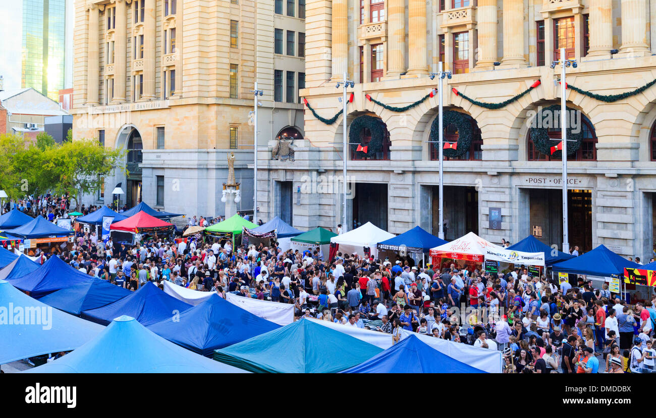 Perth twilight hawkers market hi-res stock photography and images - Alamy