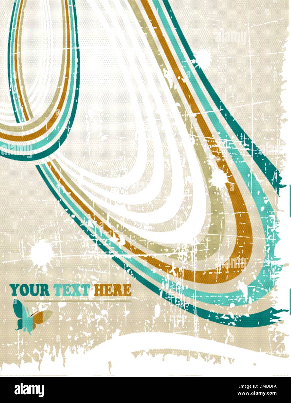 the vector retro grunge background Stock Vector Image & Art - Alamy