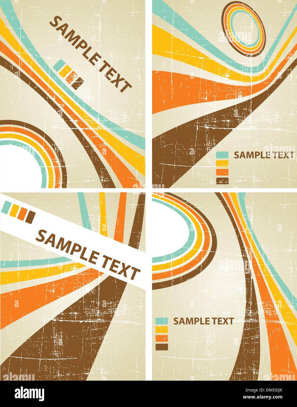 the vector retro grunge background Stock Vector Image & Art - Alamy