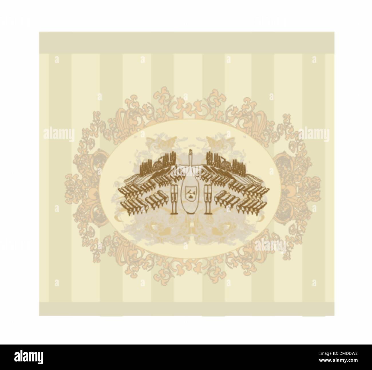 Grape vine vineyard hand Stock Vector Images - Alamy