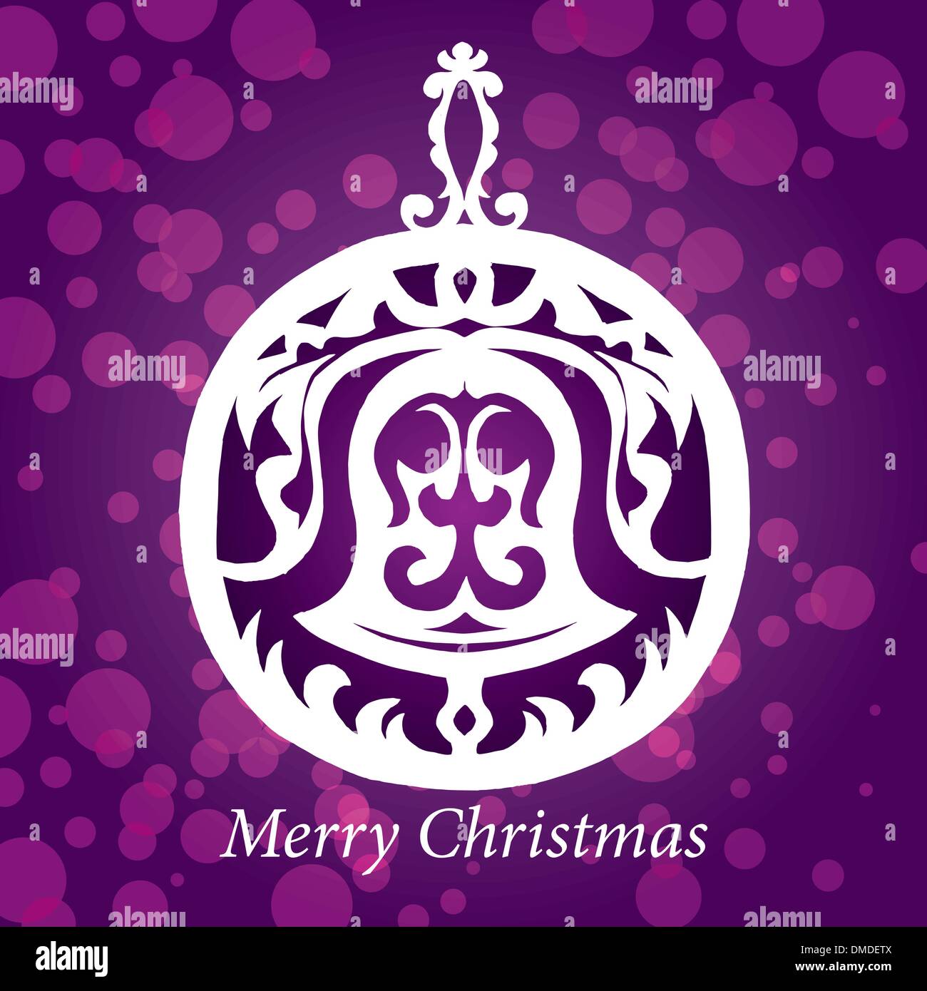 Paper decorations christmas Stock Vector Images - Alamy