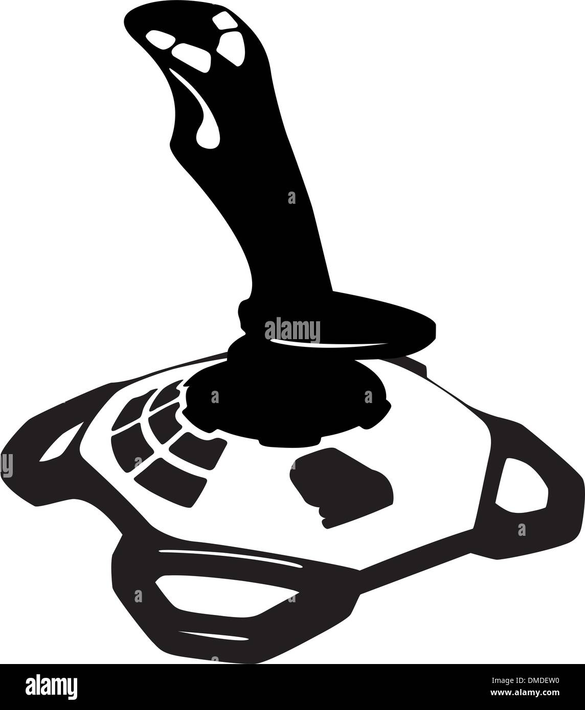 Joystick silhouette hi-res stock photography and images - Alamy