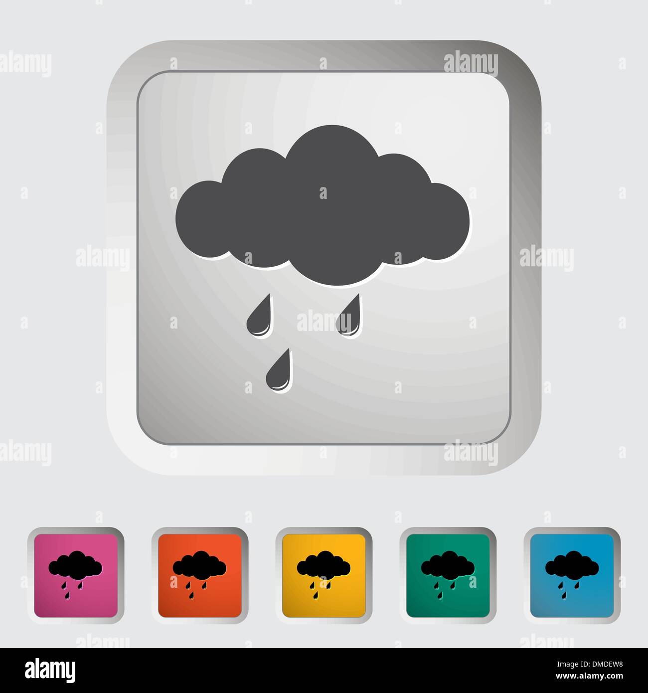 Rain weather symbol hi-res stock photography and images - Alamy