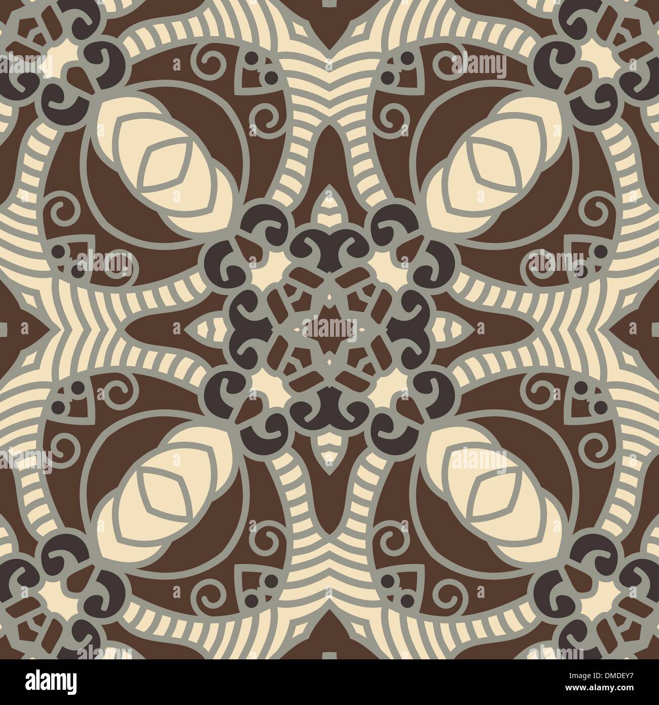 Vector Round Decorative Design Element Stock Vector Image & Art - Alamy