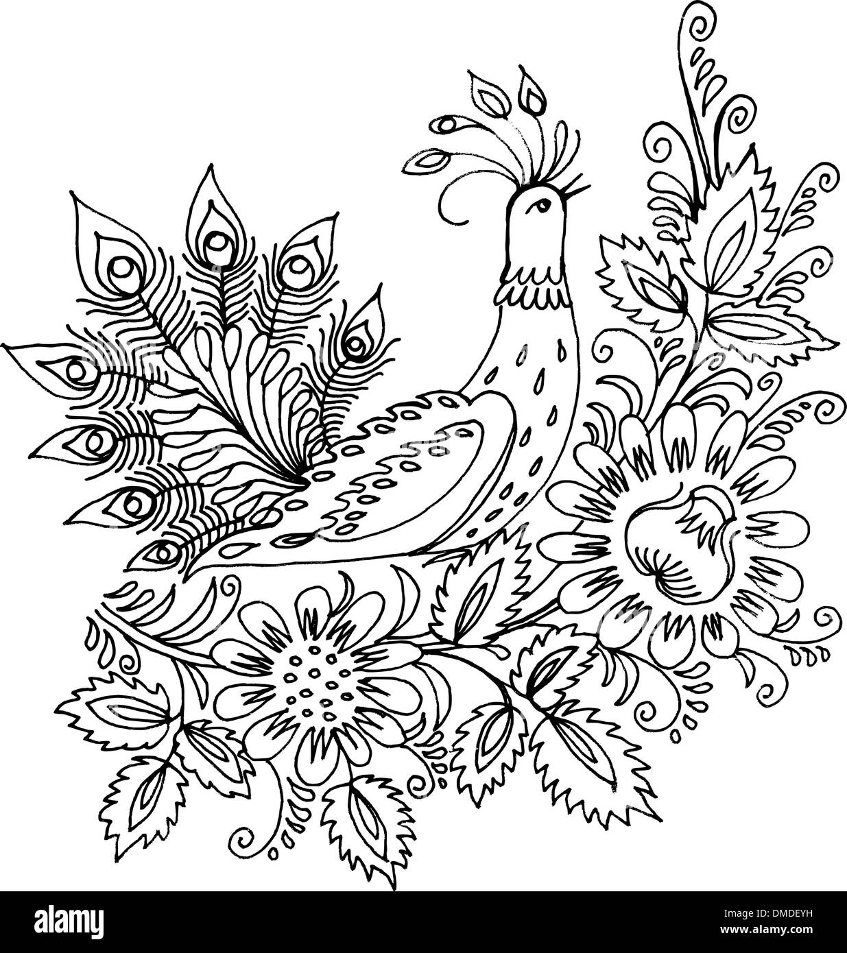 Spring time tree white Cut Out Stock Images & Pictures - Alamy