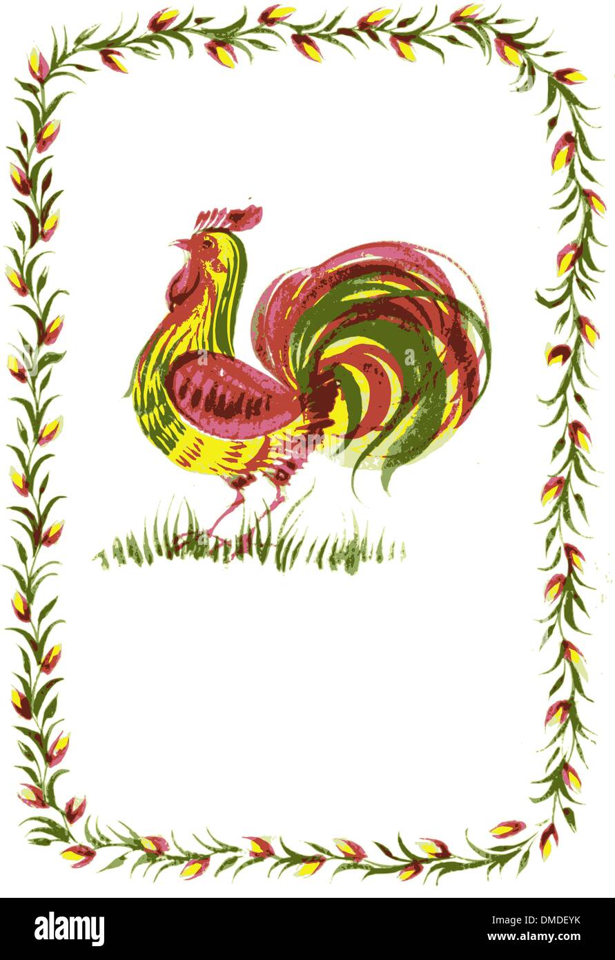 Rooster flower hi-res stock photography and images - Alamy