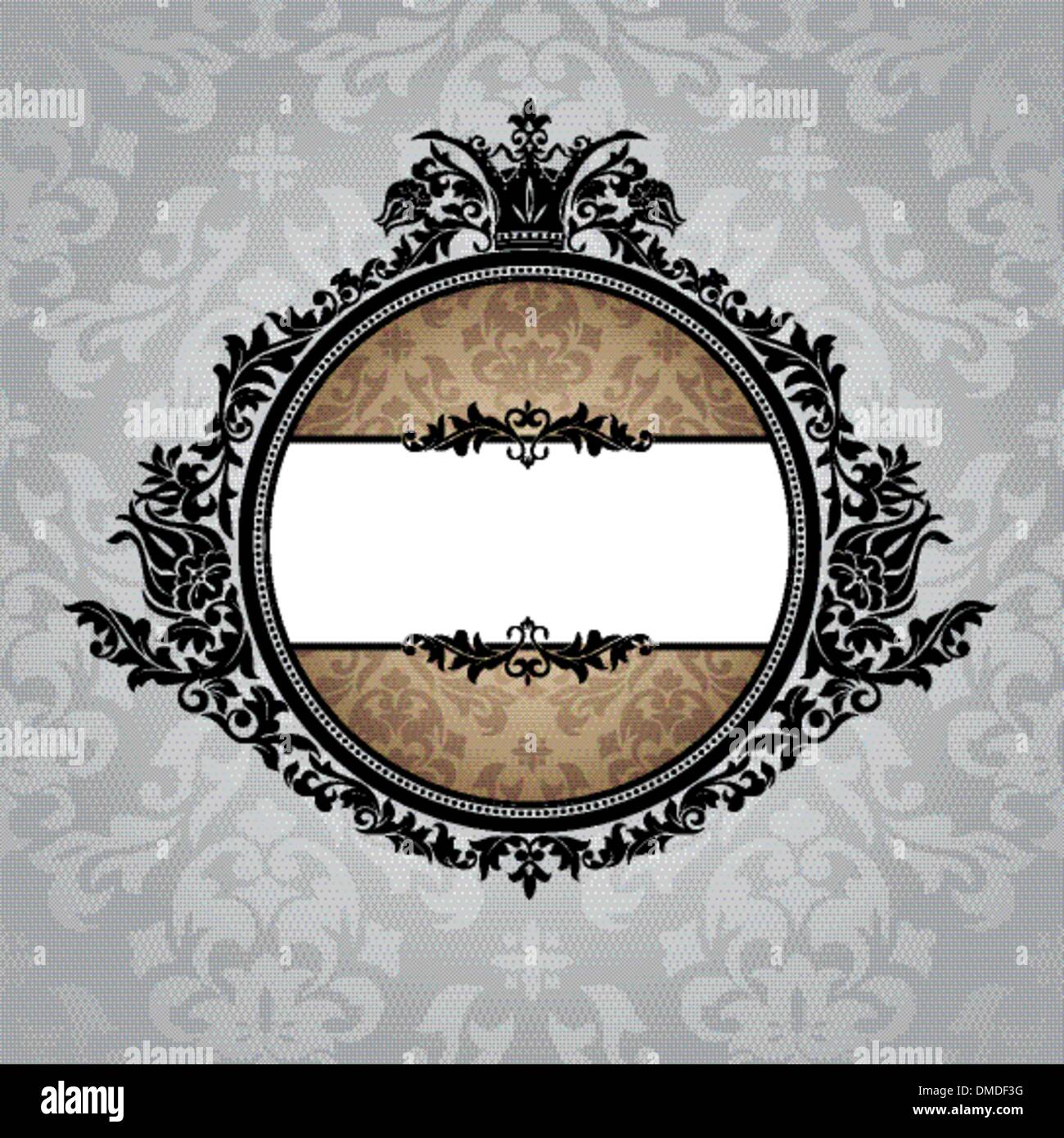 royal vintage frame Stock Vector Image & Art - Alamy