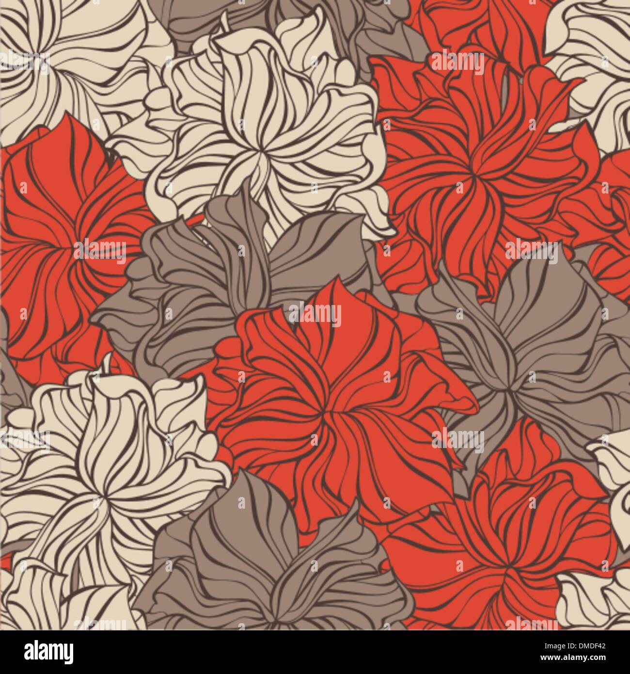 decorative seamless pattern Stock Vector Image & Art - Alamy