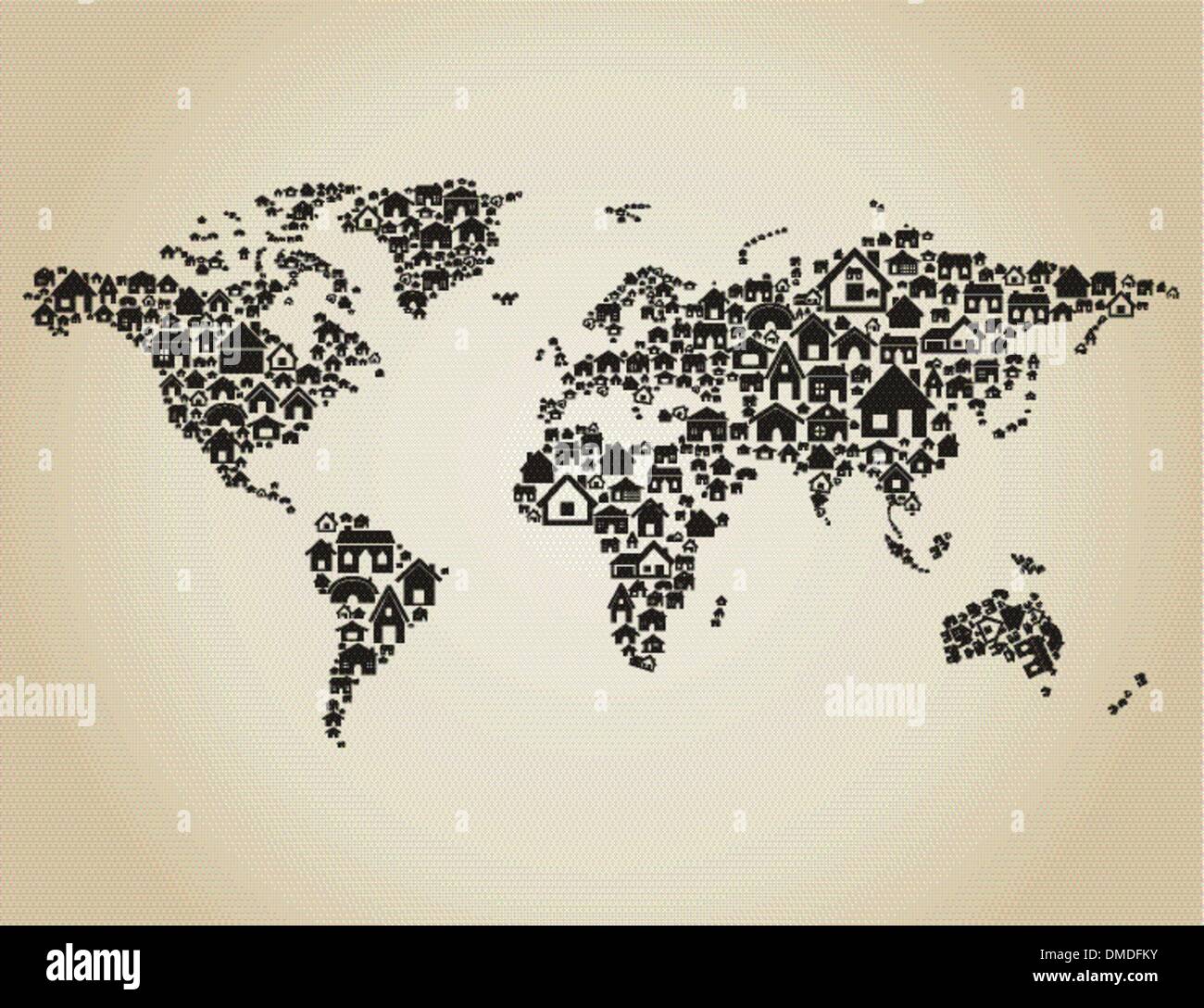 House map Stock Vector Images - Alamy