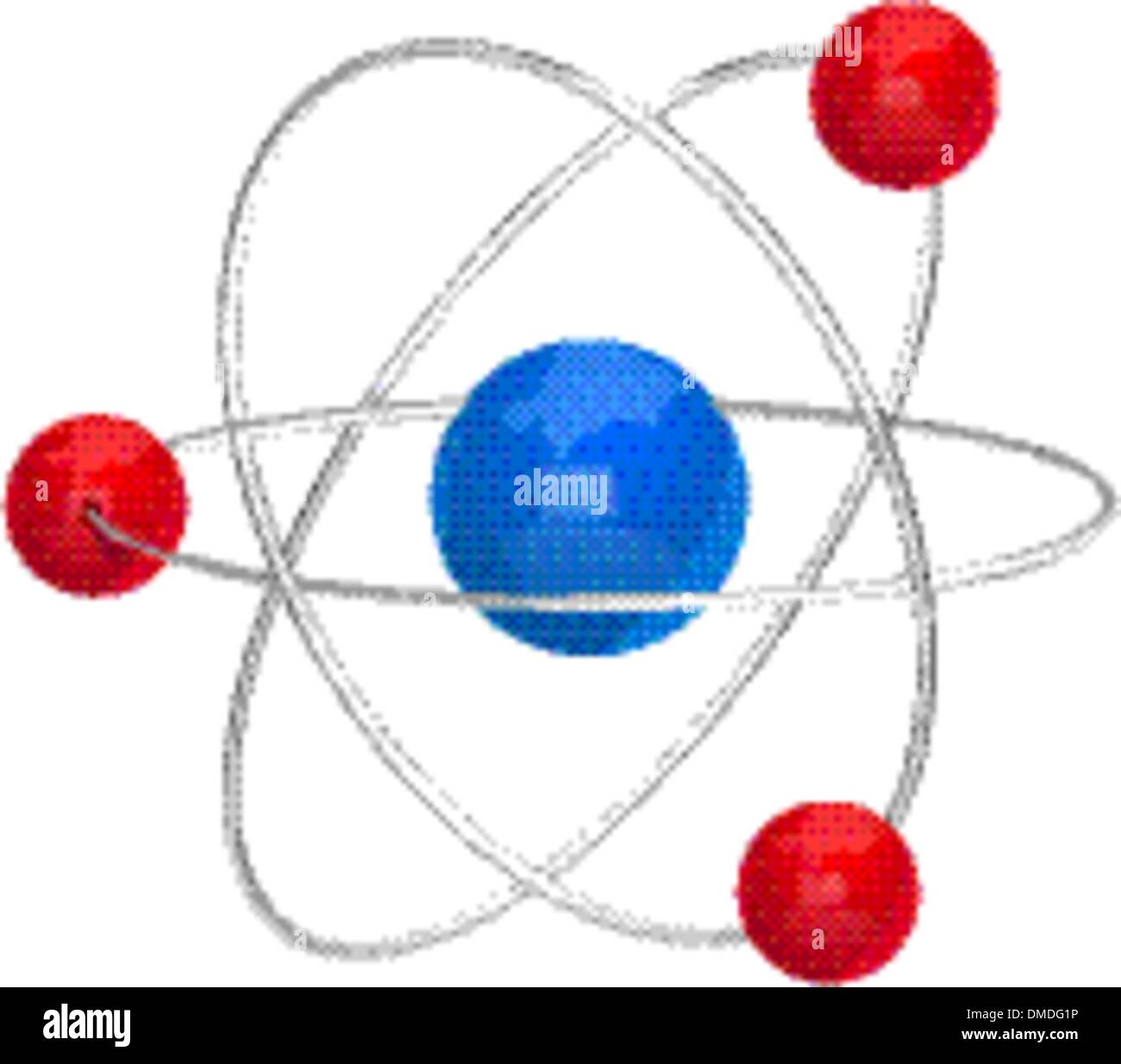Atom symbol hi-res stock photography and images - Alamy