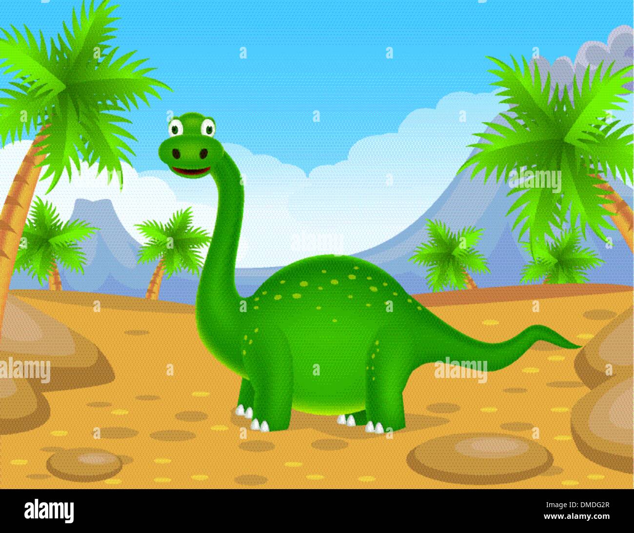 Dino zoo prehistoric park Stock Vector Images - Alamy