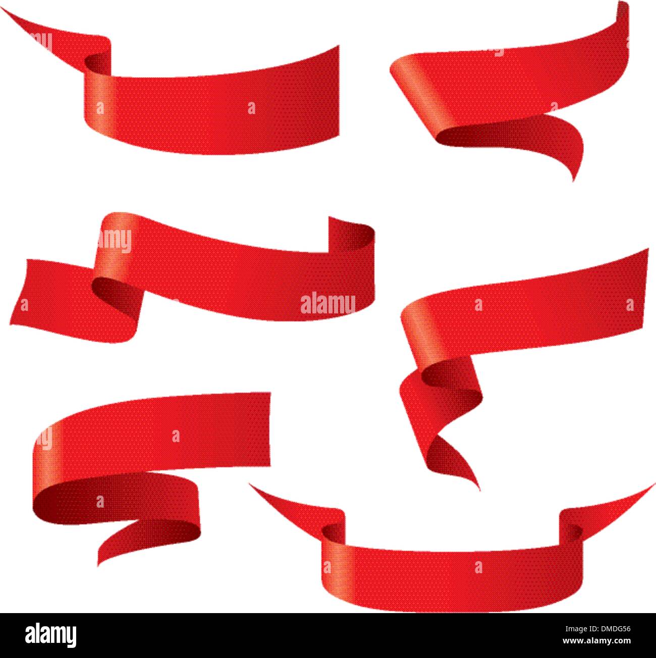 red ribbon patterns Stock Vector Image & Art - Alamy