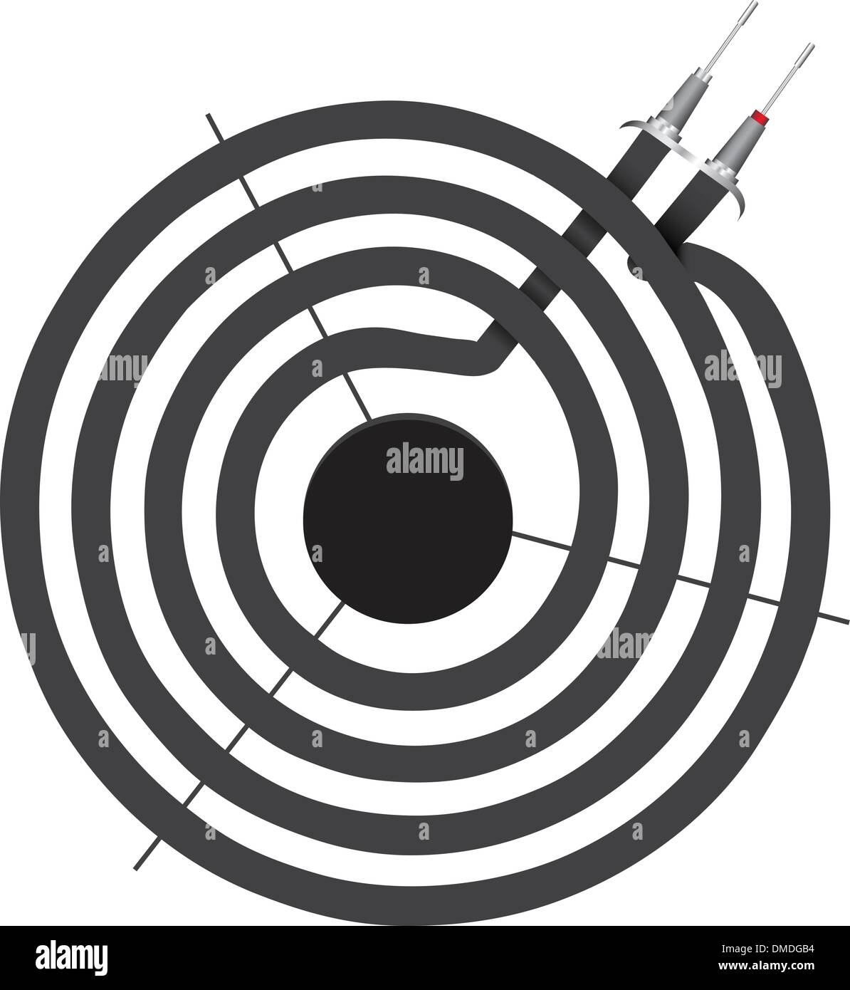 Circle heater Stock Vector Images - Alamy