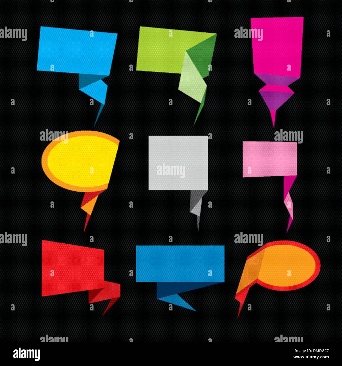 Collection of vector bubbles Stock Vector Image & Art - Alamy