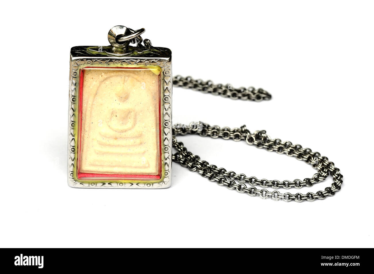 ancient small buddha thai style amulet Stock Photo - Alamy