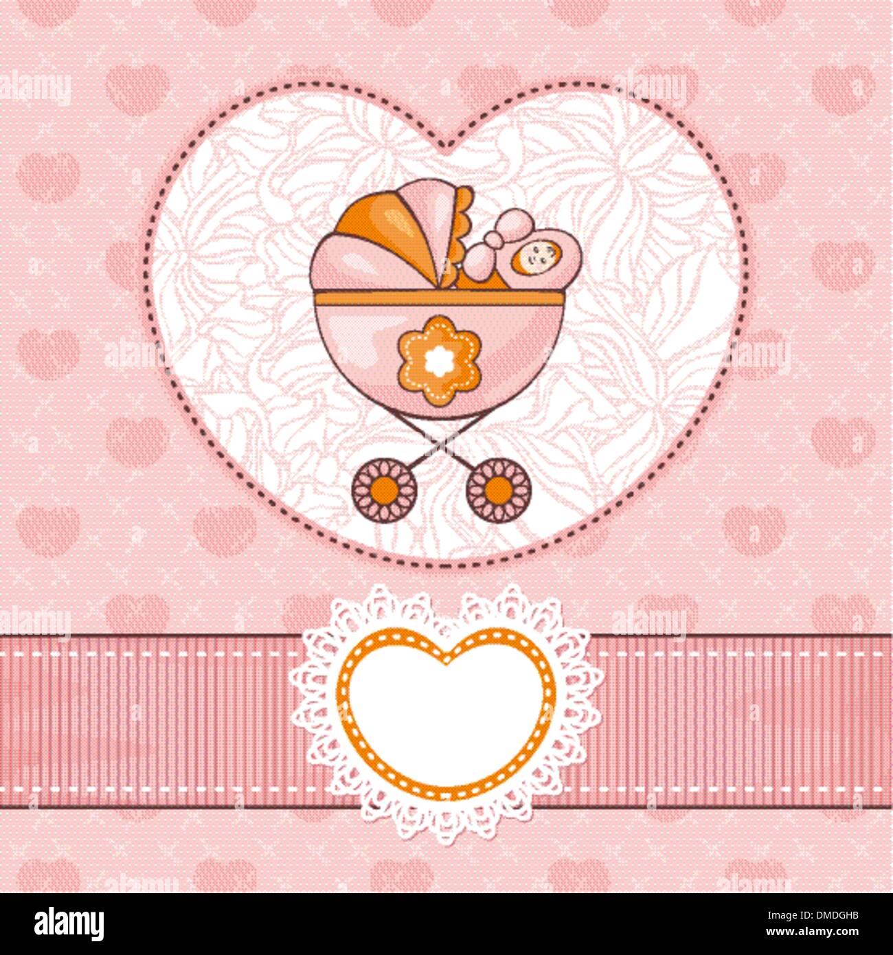 cute baby card Stock Vector Image & Art - Alamy