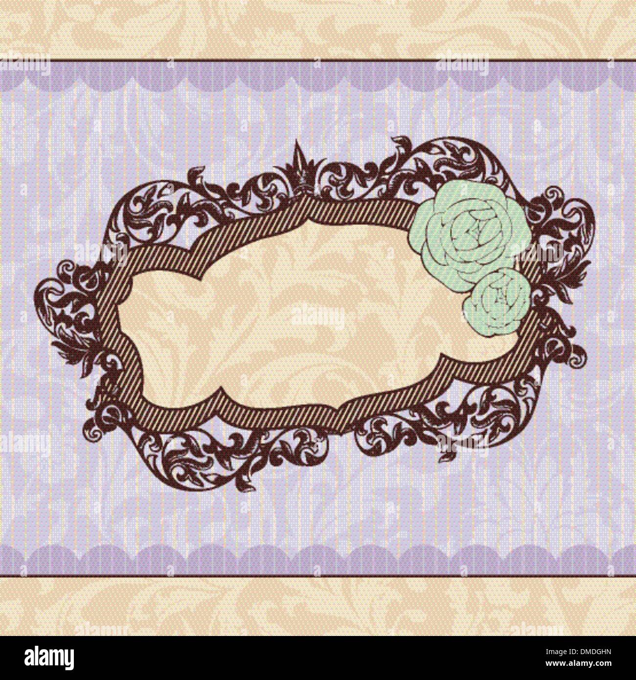 vector vintage frame Stock Vector Image & Art - Alamy