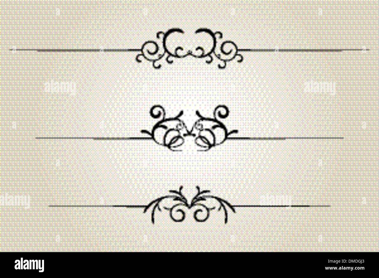 Victorian line Stock Vector Images - Alamy