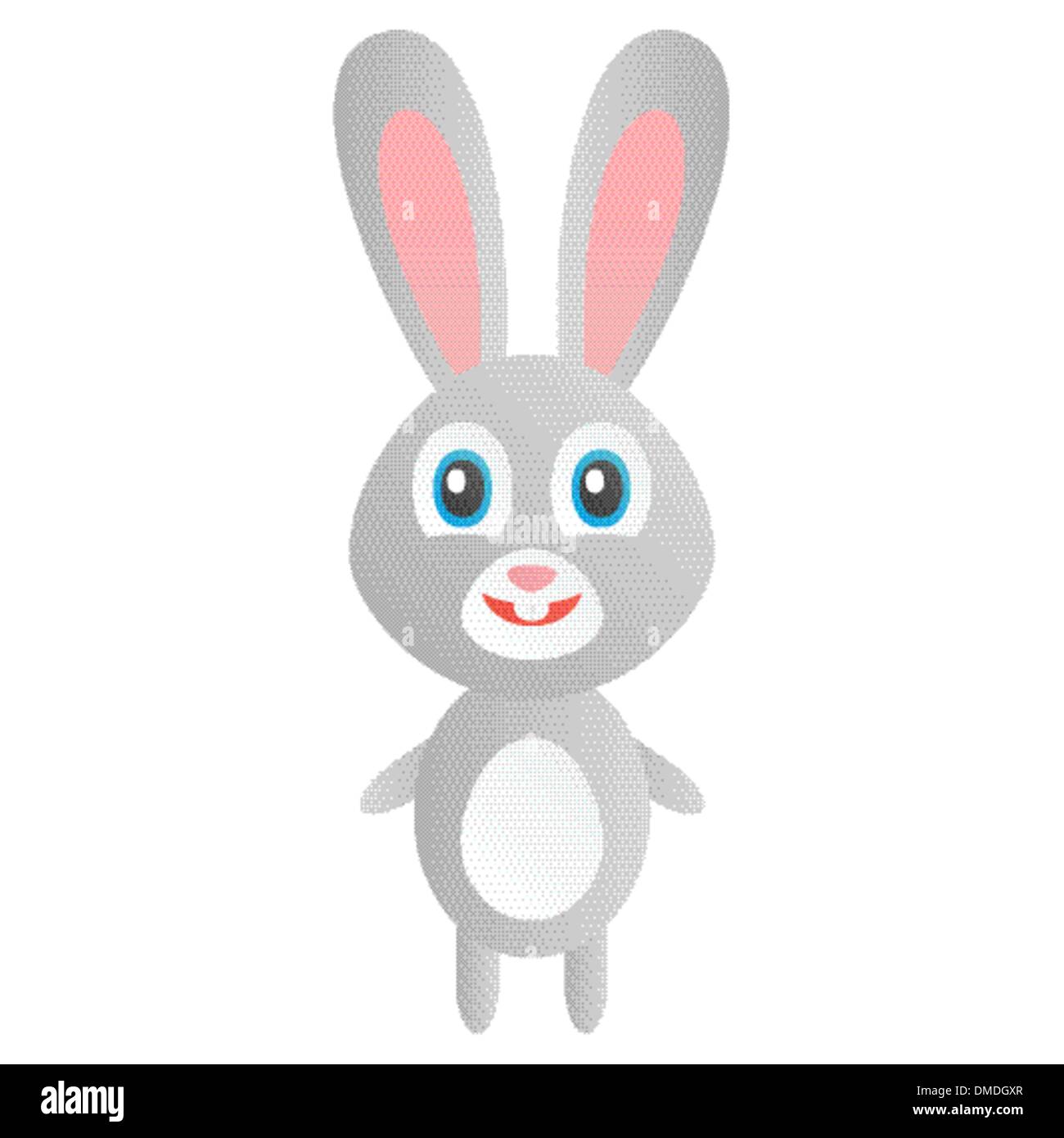 Cute bunny pattern Cut Out Stock Images & Pictures - Alamy