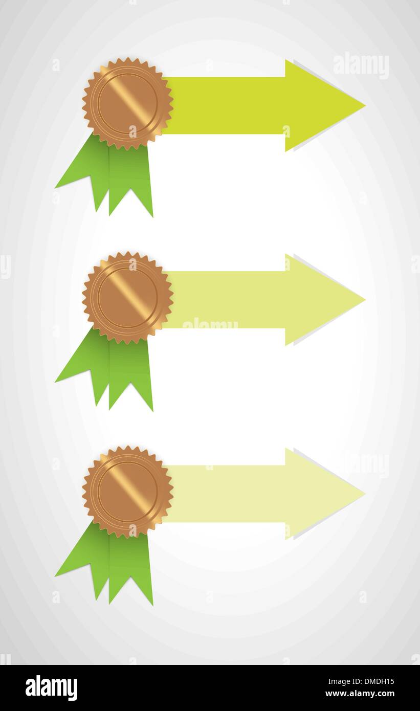 Green process arrow Stock Vector Images - Alamy