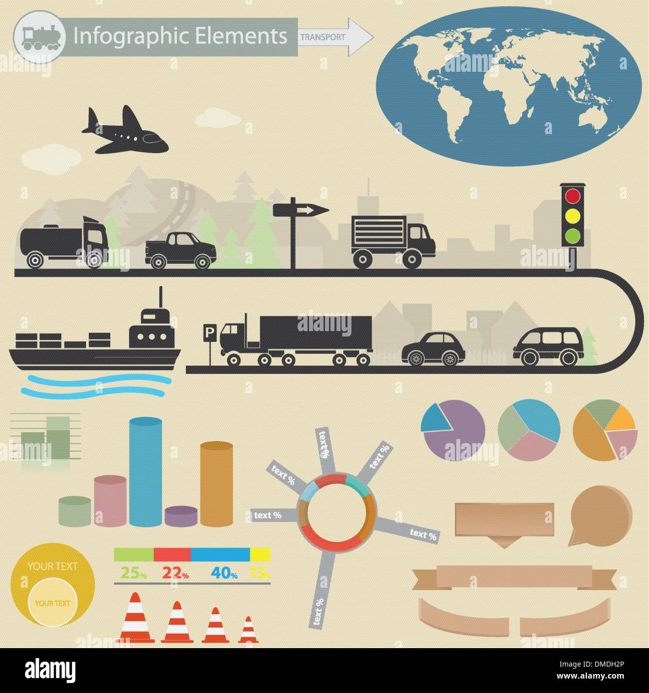 Study road map Stock Vector Images - Alamy