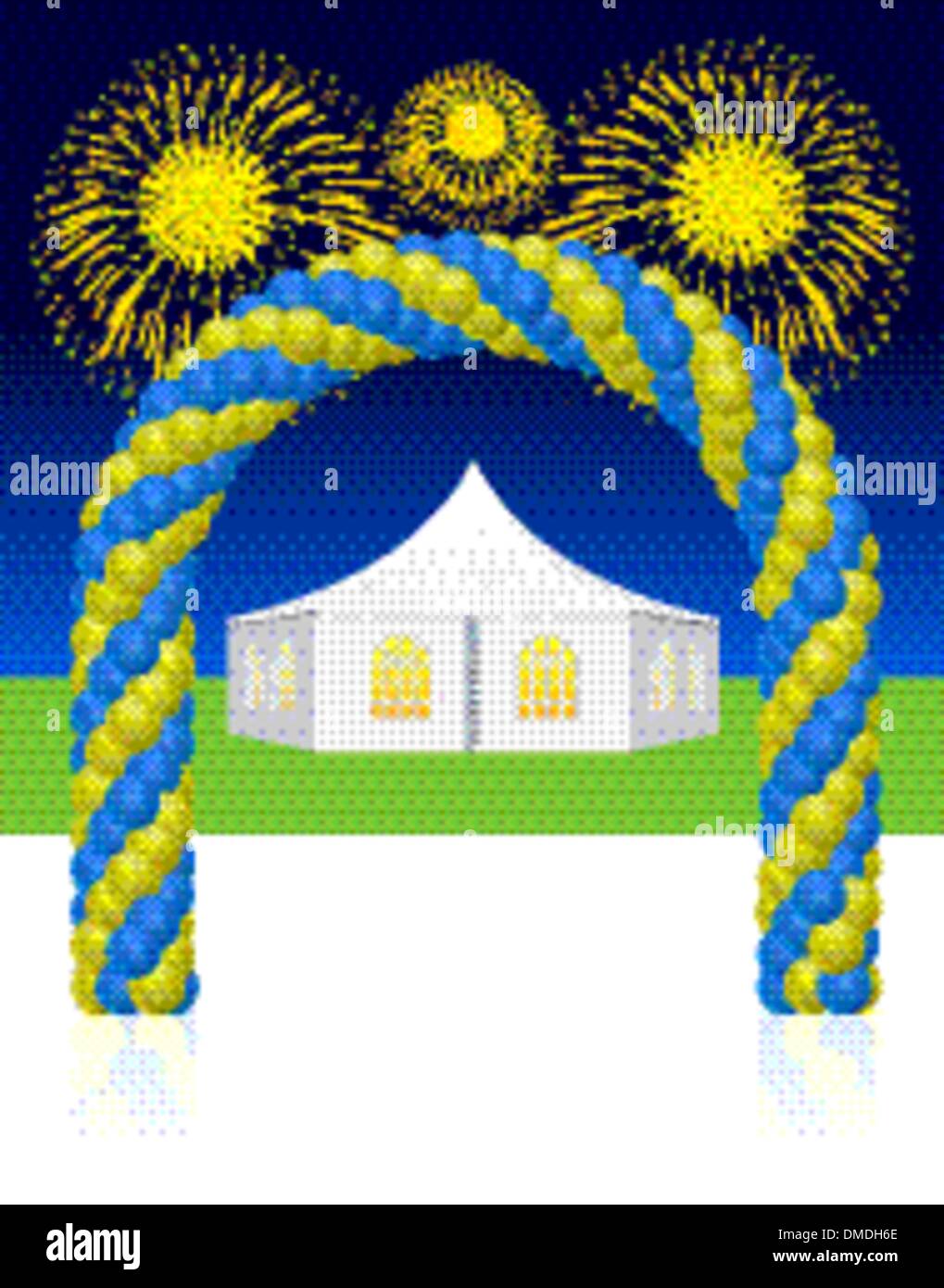 Entertainment gathering Stock Vector Images - Alamy