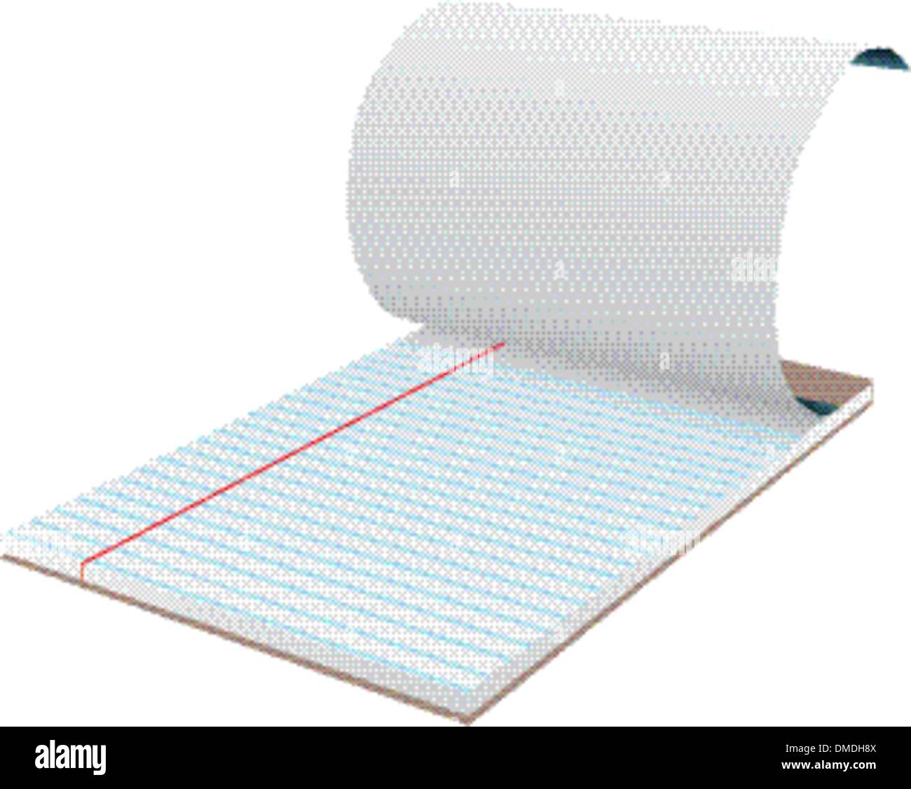 Notebook in line Stock Vector Image & Art - Alamy
