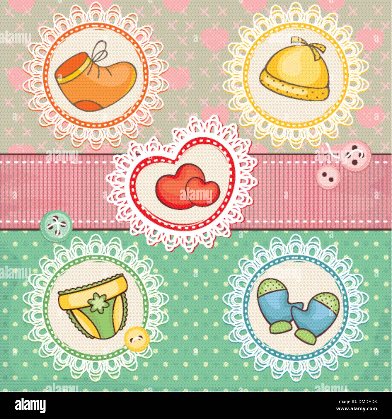 lovely baby vector illustration Stock Vector Image & Art - Alamy