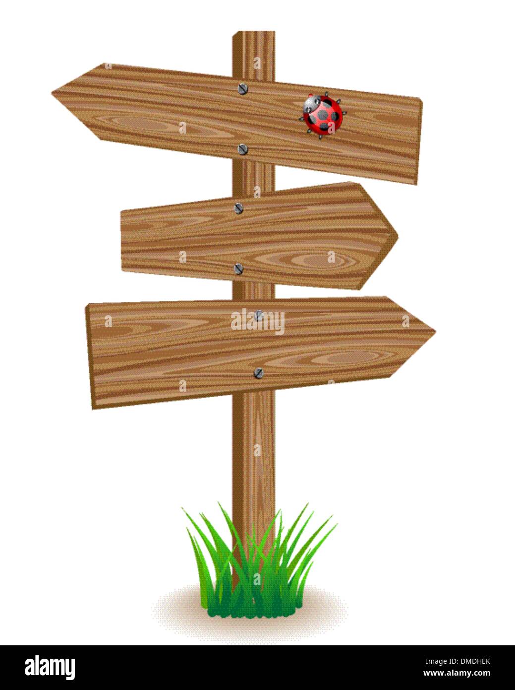 Green wooden panel Stock Vector Images - Alamy