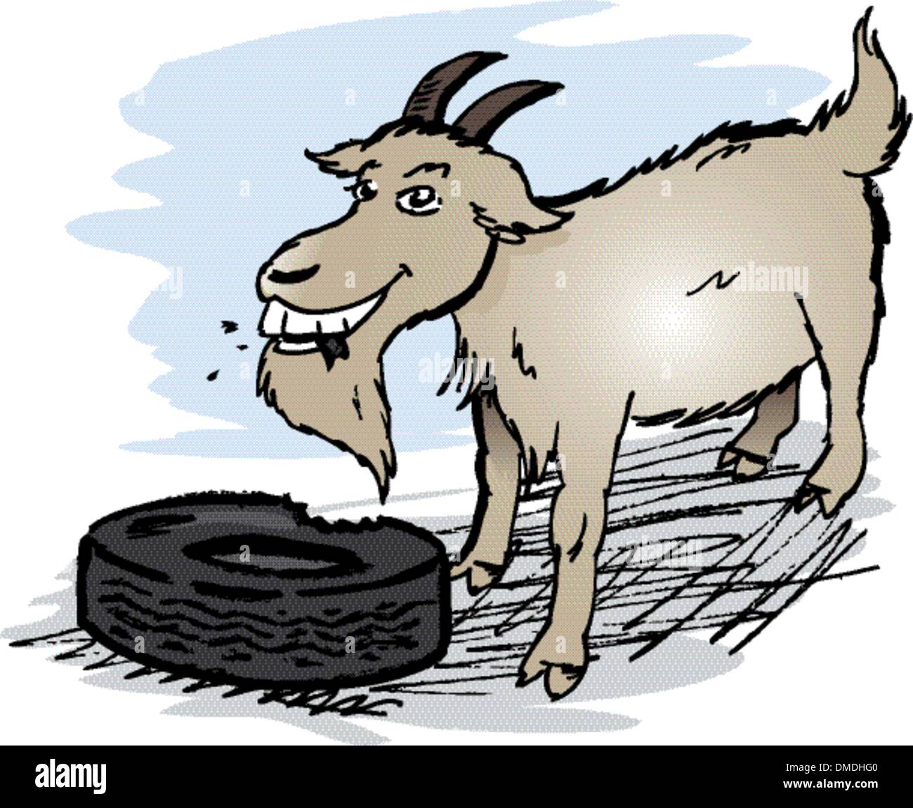 Goat teeth Stock Vector Images - Alamy