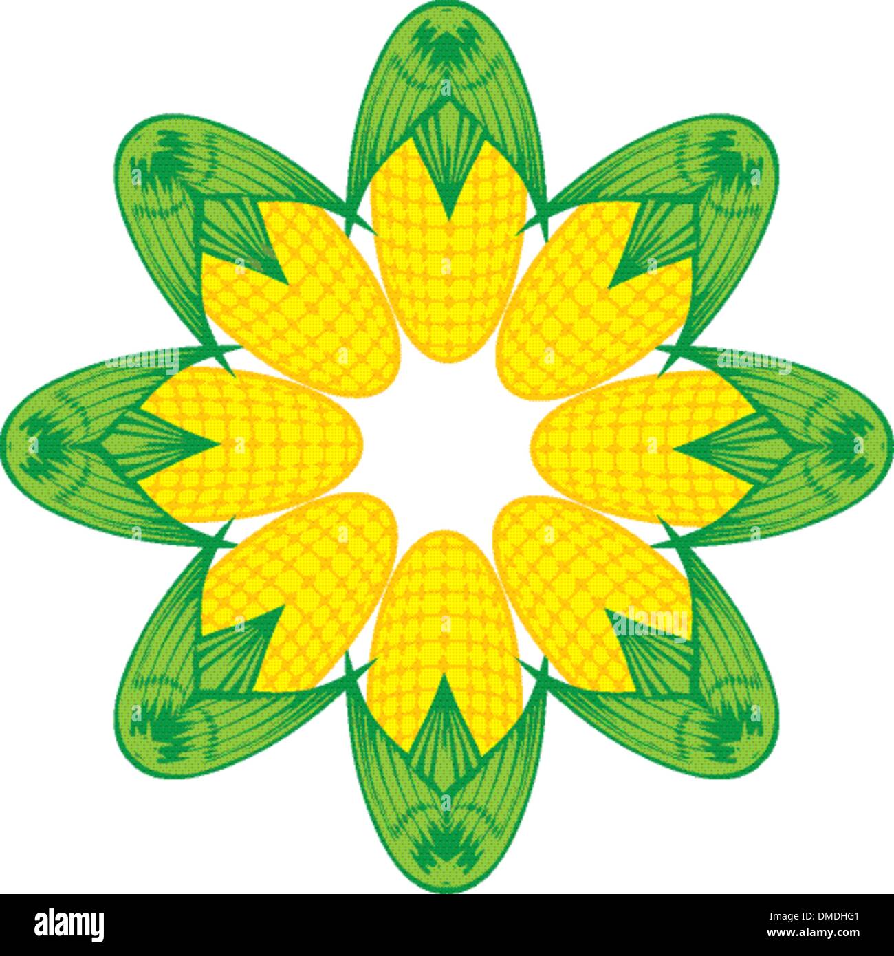 Corn flower vector vectors hi-res stock photography and images - Alamy