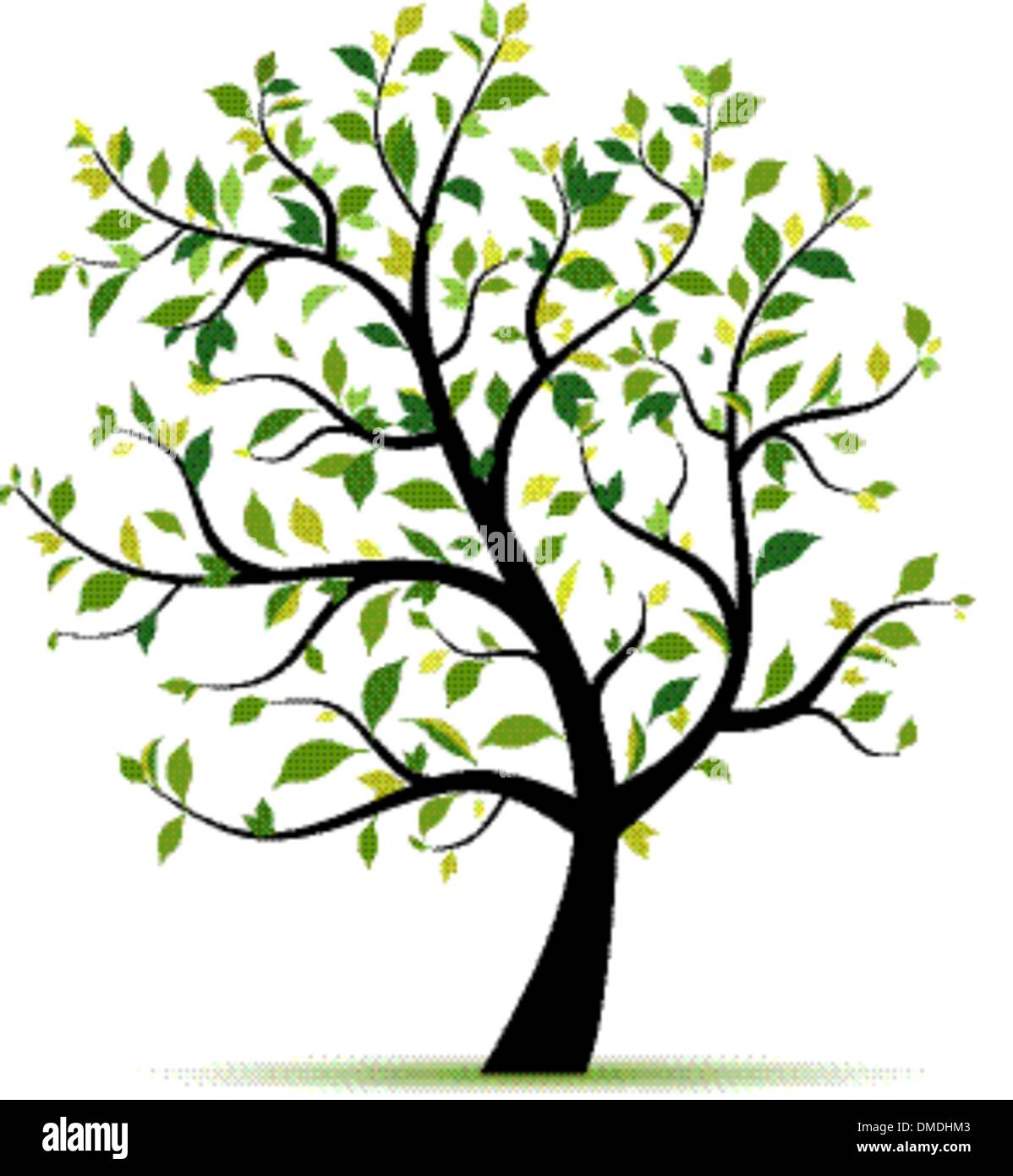 Spring green color Stock Vector Images - Alamy