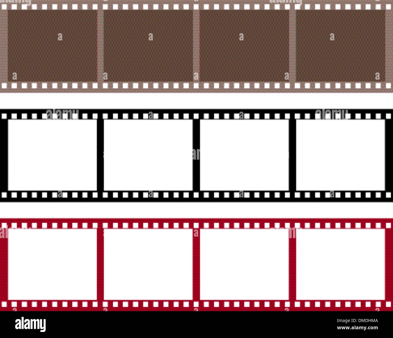 Long film strip Stock Vector Images - Alamy
