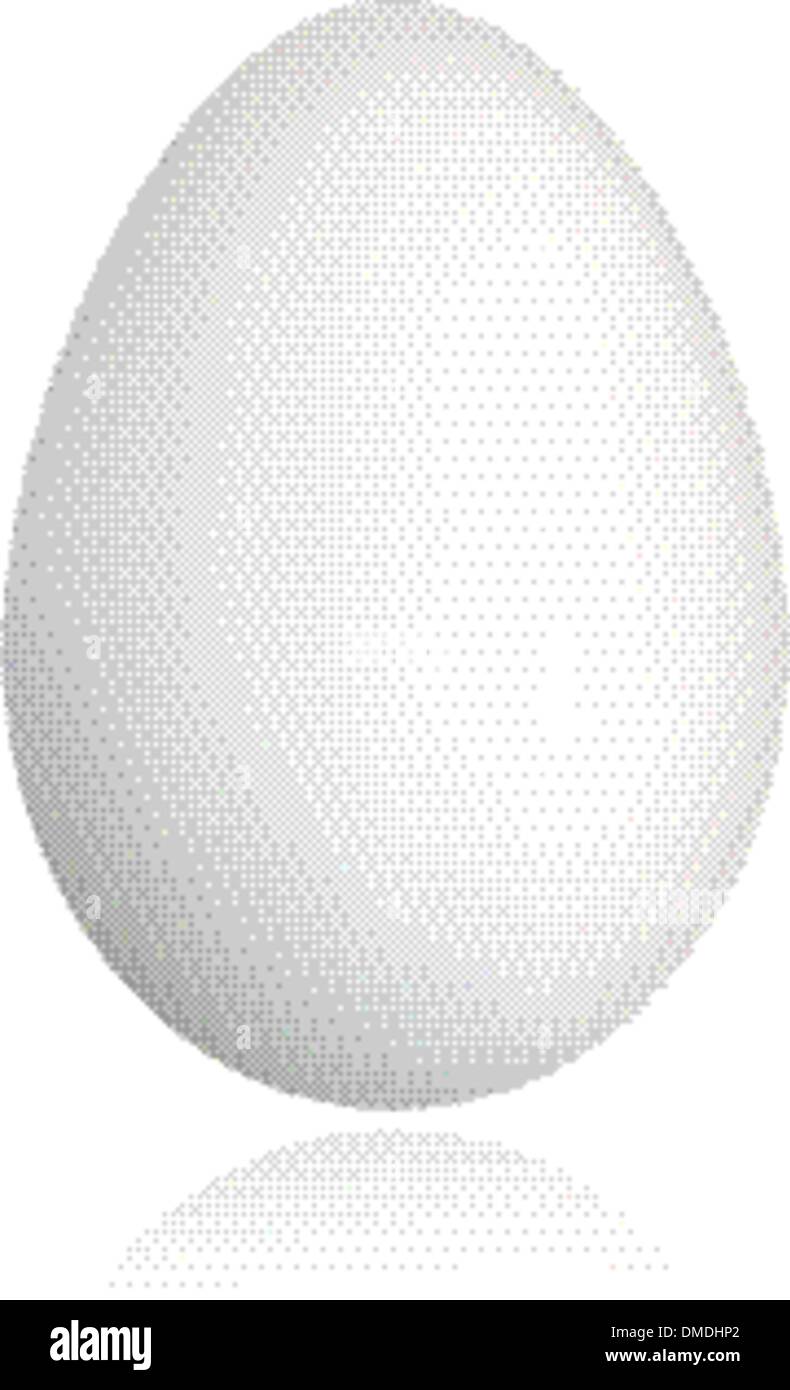 White egg Stock Vector Images - Alamy