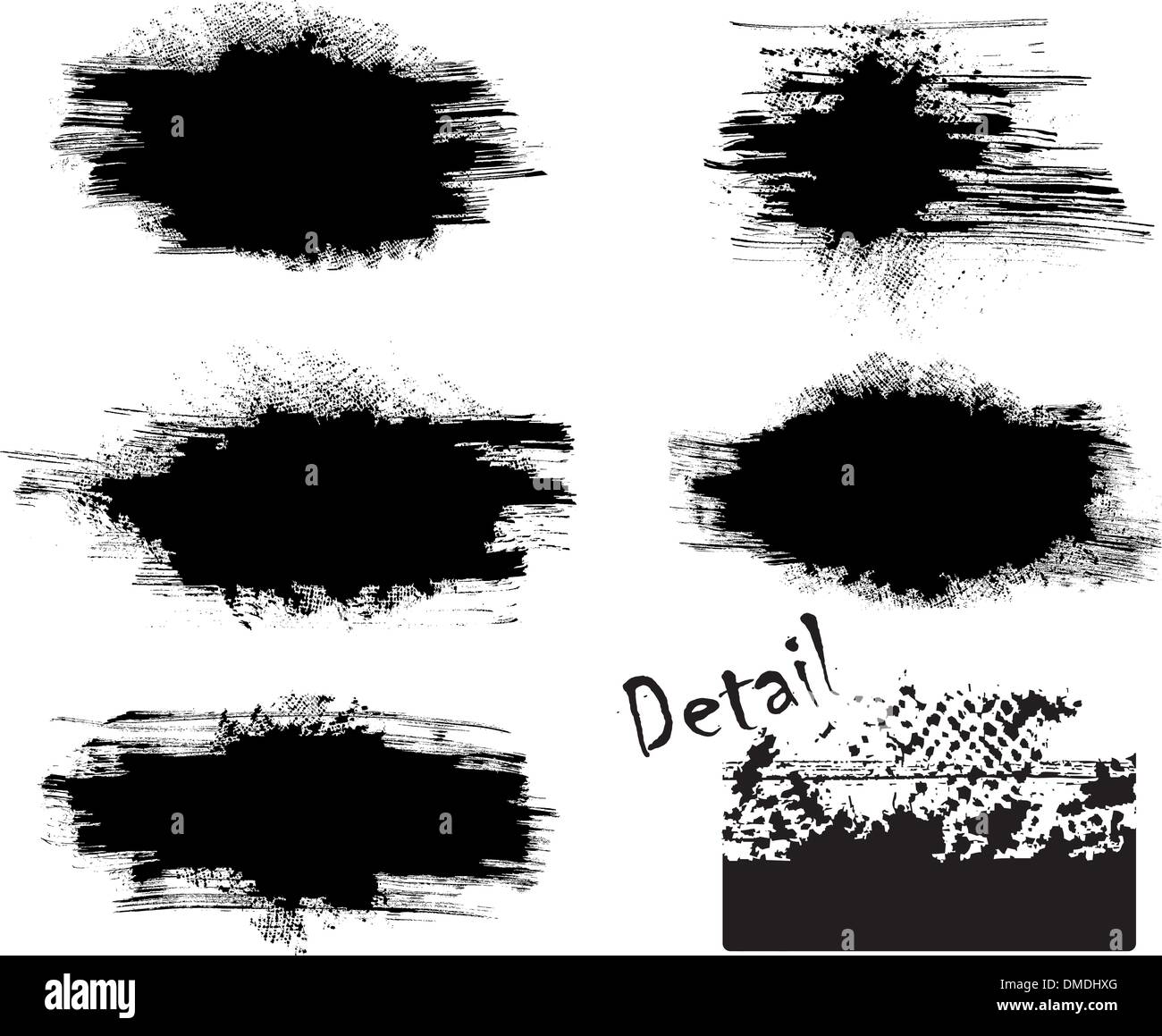 Arrangement of textures Cut Out Stock Images & Pictures - Alamy