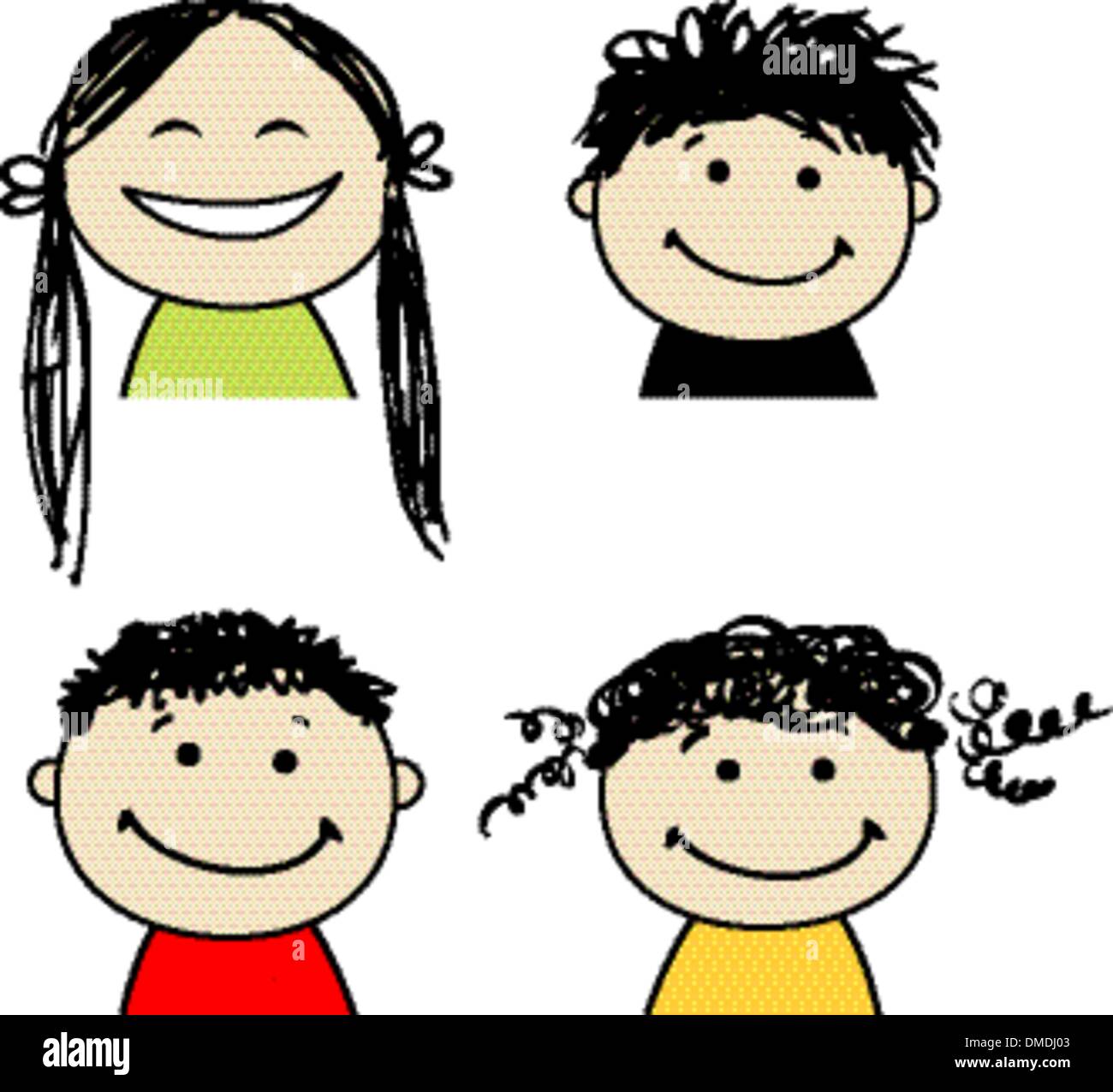 Smiling people icons for your design Stock Vector Image & Art - Alamy