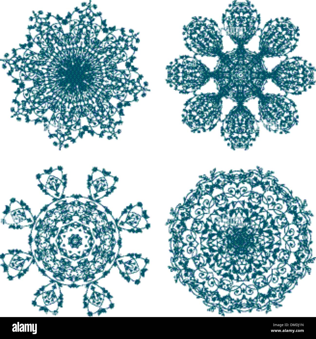 Swirl arabesque Stock Vector Images - Alamy