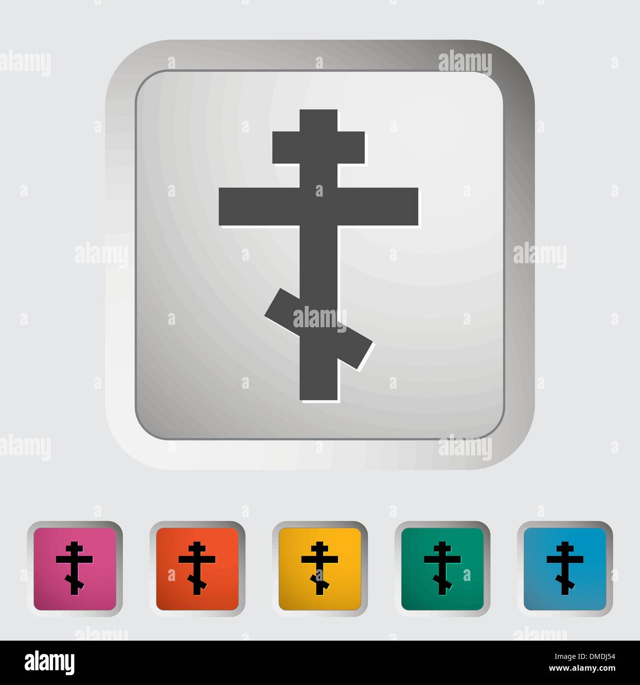 Cross single icon Stock Vector Image & Art - Alamy